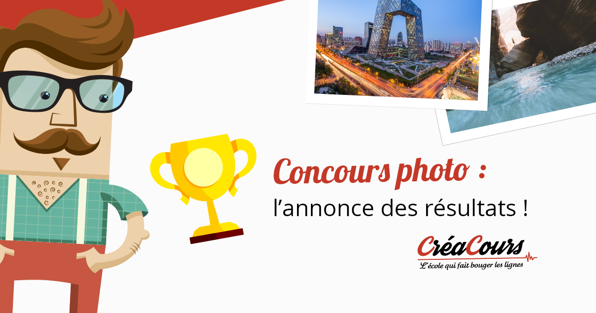 Les résultats du Concours Photo CréaCours