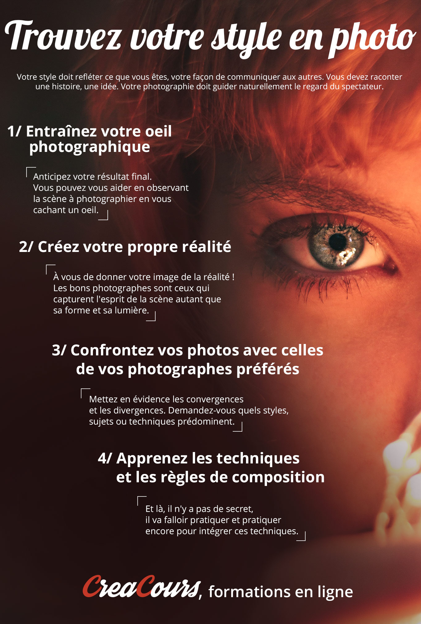 Astuces : trouver son style en photographie